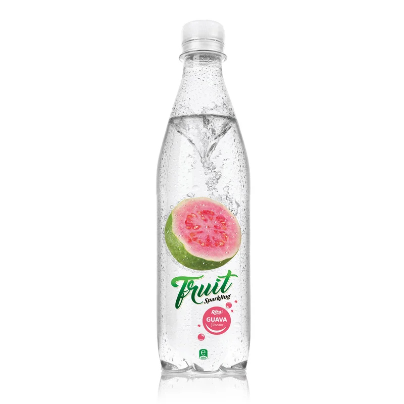 Guava Flavor Sparkling Water 500ml Bottle Rita Brand - Beverage ...