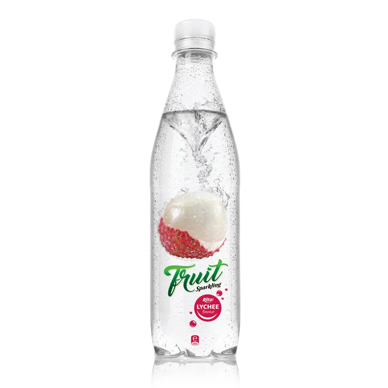 Lychee Flavor Sparkling Water 500ml Bottle Rita Brand - Beverage ...