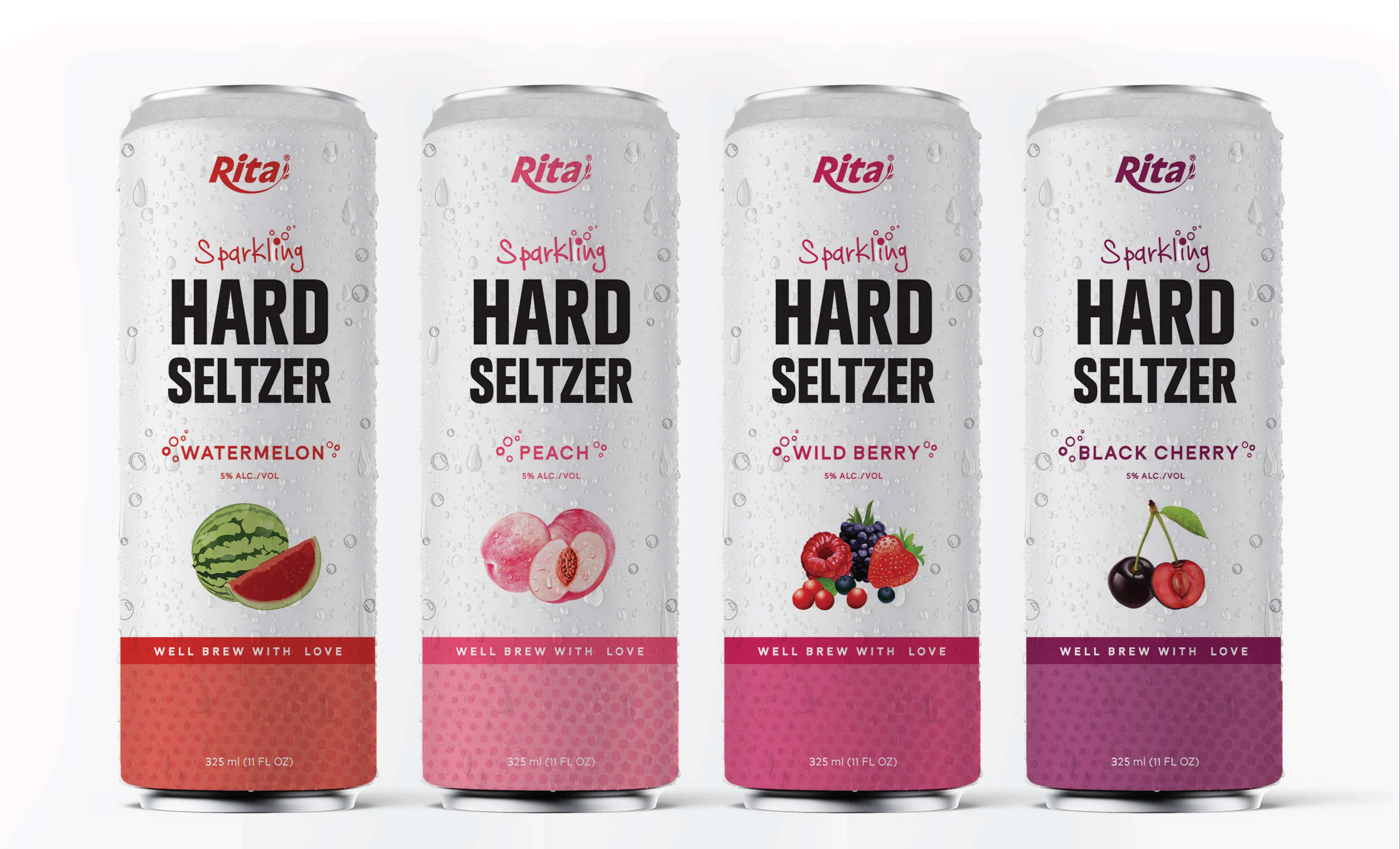 Sparkling Wild Berry 5% Alcohol - Beverage Manufacturer