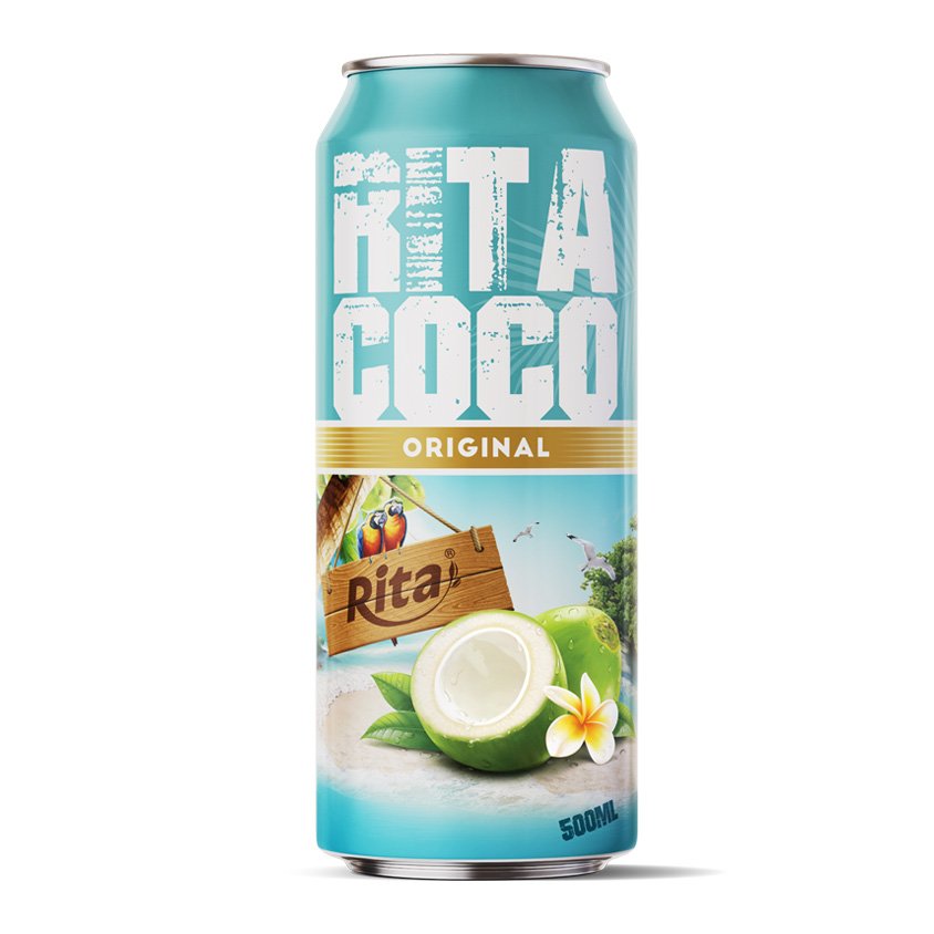 Rita Coco Water With Original Flavor 5000ml Can - Beverage Manufacturer