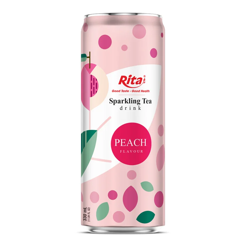 Supplier 330ml Can Sparkling Tea Drink Peach Flavor - Beverage Manufacturer
