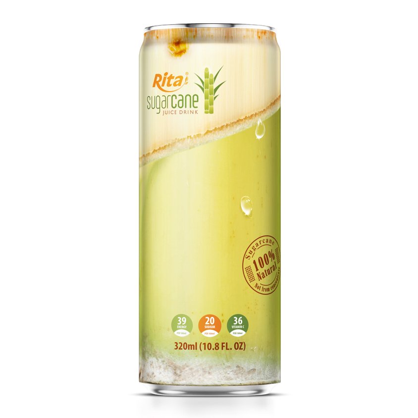 Private Label Pure Natural 320ml Sugarcane Juice Drink 10.8 Fl Oz Cans ...